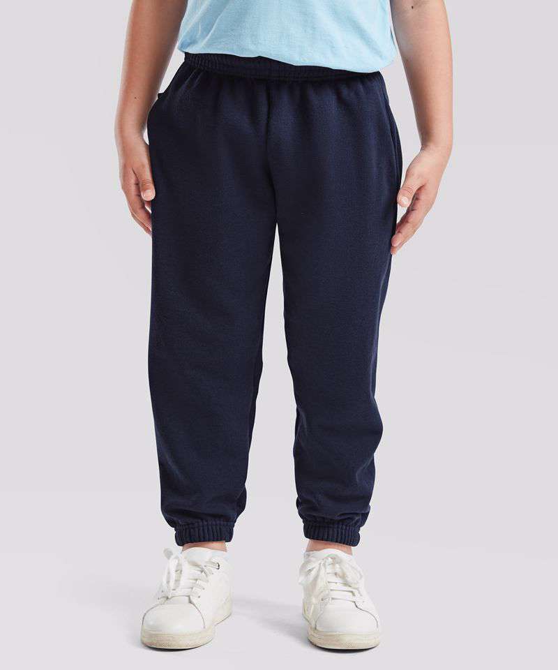 Kids classic elasticated cuff jog pants | SS323 | Design and Stitch